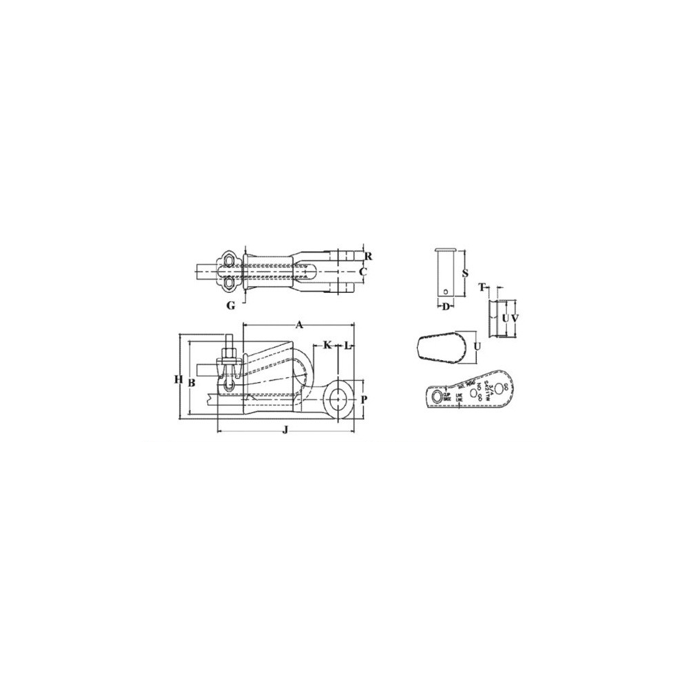 Cable wedge box - Levagemanutention.com