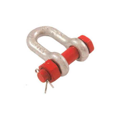 High Strength Straight Shackle Bolted Pinned-Levagemanutention.com