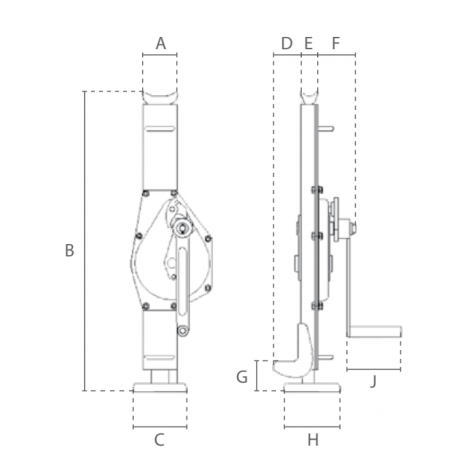 Rack and pinion jacks | Lifting and Handling Equipment