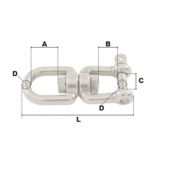 Émerillon avec manille:Qualité et Fiabilité pour Vos Besoins de Levage