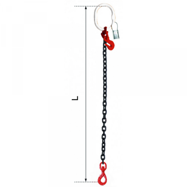 1-strand chain sling with swivel hook - PRO - Levagemanutention.com