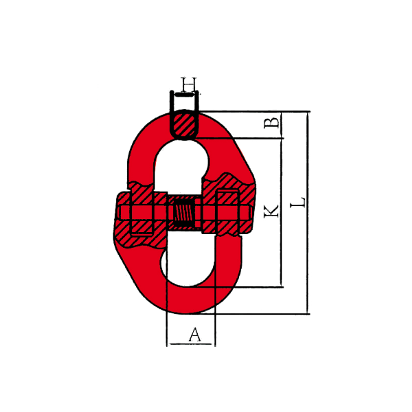 MAILLON DE JONCTION POUR CHAÎNE GRADE 80