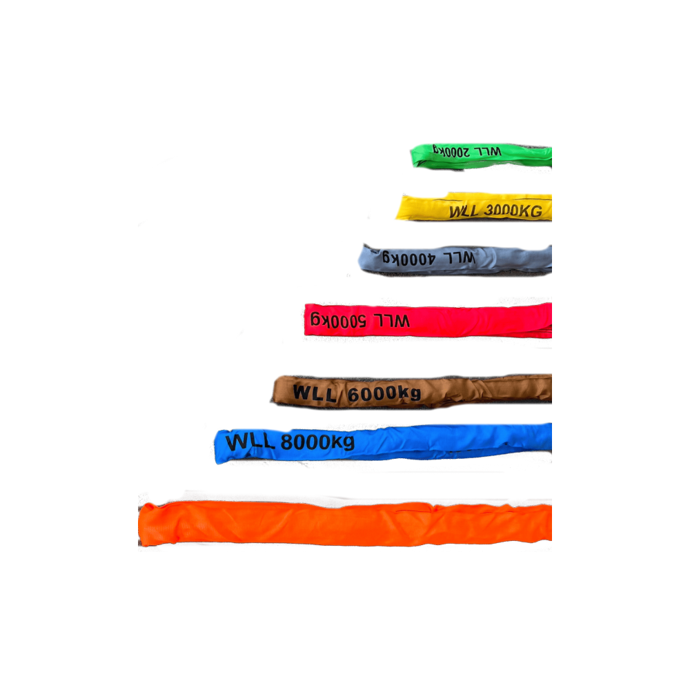 Endless round textile slings - 1T to 100T - Levagemanutention.com