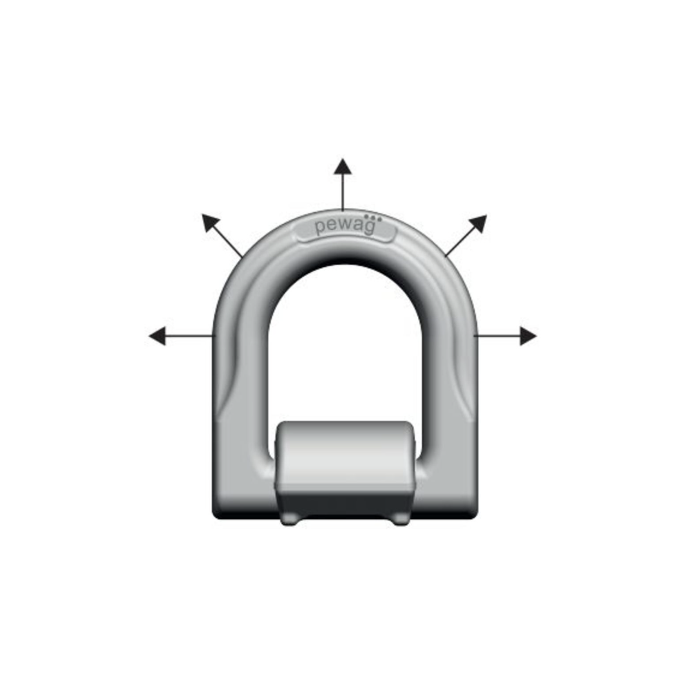 Anneau d'arrimage à souder HR | 3T - 20T | Pewag | Levage Manutention